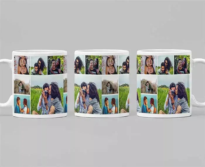 Personalised 12 Photo Collage Mug – Get Personalised Gifts